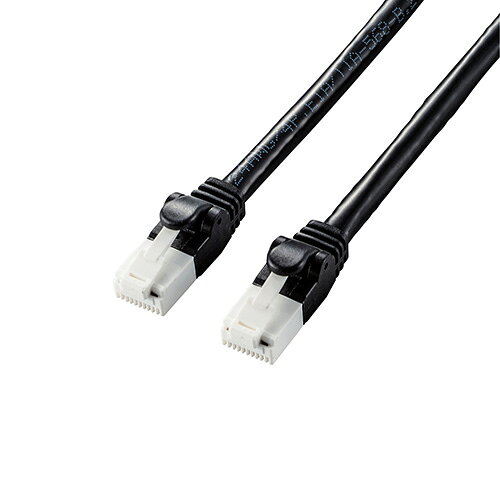 プロテクタと新素材コネクタ採用のダブル構造で通常の使用環境では絶対にツメが折れない!プロテクタと新素材コネクタ採用のダブル構造で通常の使用環境では絶対にツメが折れない!※10ギガビット・イーサネット・伝送帯域500MHzまでに対応する、高速...