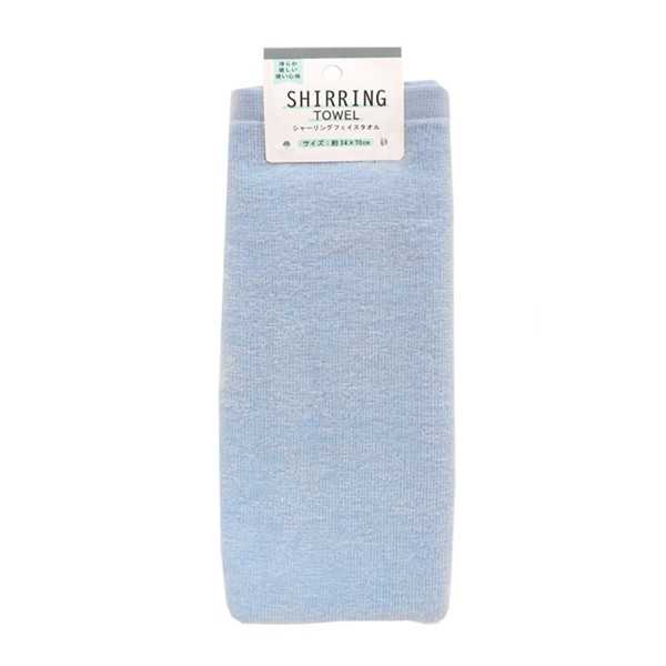 フェイスタオルです。シャーリング加工された綿とポリエステル素材のフェイスタオルです。滑らかで優しい肌触りです。※縫製品の為サイズの異なりや糸のほつれ等がございます※塩素系洗剤・漂白剤・柔軟剤・蛍光剤・乾燥機 非対応※色の指定はできません●サ...