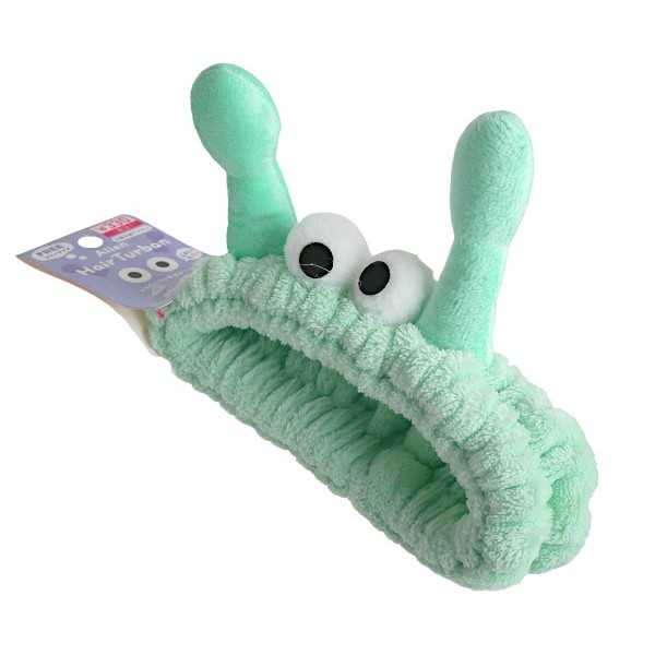 ヘアターバンです。ふんわりもこもこのやわらかい素材のヘアターバンです。洗顔やメイク時に髪をおさえられます。※パッケージの表示価格は店頭販売価格の為、当店販売価格とは異なります※洗濯機・乾燥機・塩素系洗剤・漂白剤・アイロン・シンナー・ベンジン...