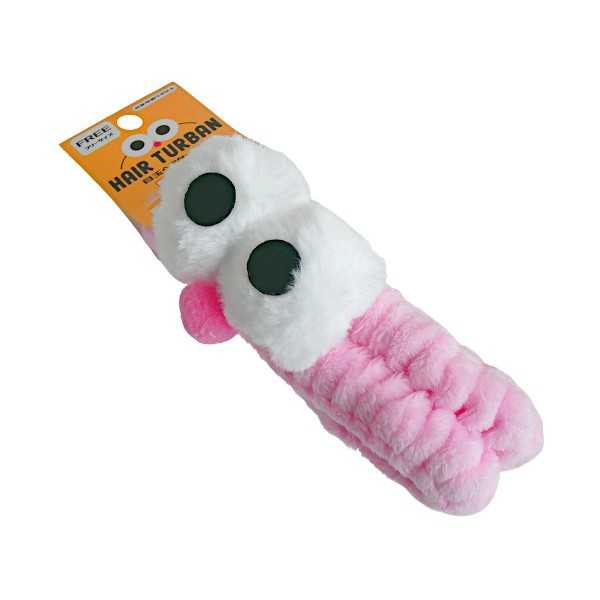 洗顔やメイク時に♪ヘアターバンです。ふんわりもこもこのやわらかい素材のヘアターバンです。洗顔やメイク時に髪をおさえられます。※パッケージの表示価格は店頭販売価格の為、当店販売価格とは異なります※洗濯機・乾燥機・塩素系洗剤・漂白剤・アイロン・...