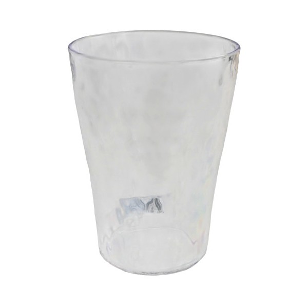 コップです。ガラスのような槌目模様のメタクリルスチレン製のコップです。軽くて割れにくく安心してお使いいただけます。※電子レンジ・食器洗浄機・乾燥機 非対応●サイズ(約)・直径81×高さ110mm●容量(約)・360ml●色・クリア●耐熱90...