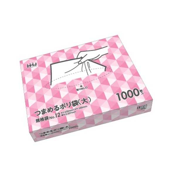 ポリ袋、1000枚入りです。ティッシュペーパーのように1枚ずつつまんで取り出せます。BOXタイプで立てかけても使用できます。食品検査適合品です。薄くても強度は抜群です。※直火・オーブン・電子レンジでの加熱調理 非対応●1枚のサイズ(約)・2...