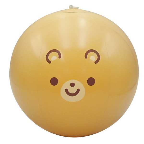 ビーチボールです。かわいらしいアニマルの顔がついたビーチボールです。海やプールなどで遊ぶのにオススメです。※浮き具やフロート代わりとして水上では使用しないでください※空気の量によって多少サイズが異なる場合がございます※色・柄の指定はできませ...