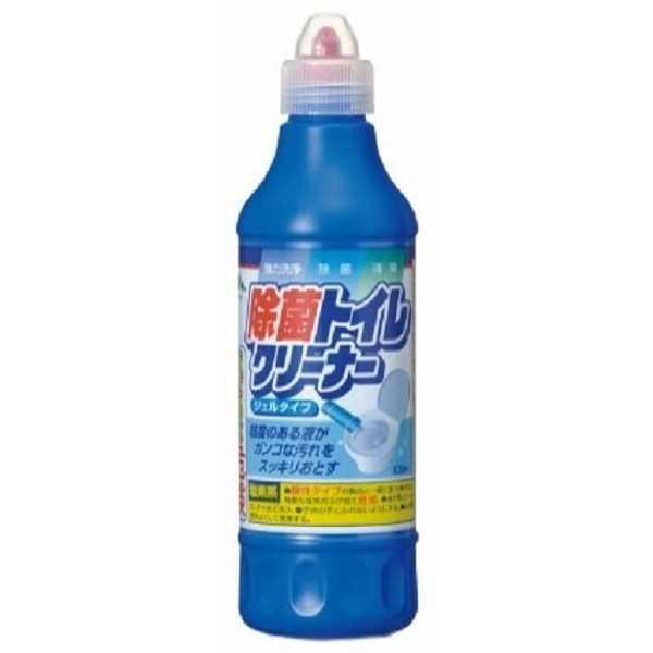 トイレクリーナーです。粘度のあるジェルタイプで、ガンコな汚れをスッキリ落とします。強力洗浄・除菌効果で汚れがつきにくくなります。※酸性タイプの製品と混ぜると有害なガスが出て危険です●サイズ(約)・68×高さ237mm●正味量・500ml●液...