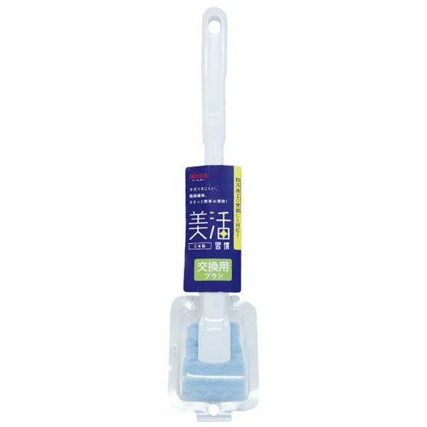 交換用トイレブラシです。別売りの「トイレブラシ 美活習慣 ケース付 トレピカ」(JAN:4901105407014)のブラシの交換時にお使いください。極細ブラシで細かいミゾやキズの汚れも簡単に落とせます。※リニューアルによりパッケージや成分...