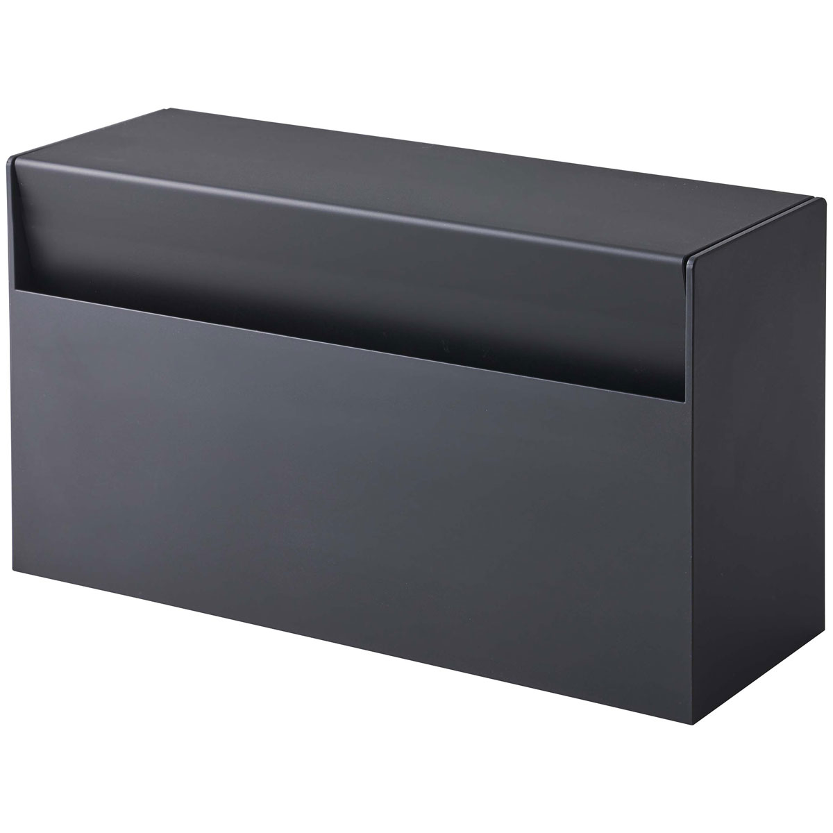 ボックス、ソフトパックに対応！ 置いても、壁に付けても使える、前から簡単に交換ができるスマートなペーパーホルダー、TOWER ウォールペーパーホルダー。付属のフィルムフックや穴が目立たない石こうボードピンで壁に浮かせて取り付けできるからスッ...