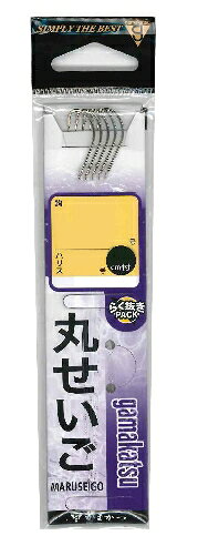 セイゴやハネ、スズキ、アブラメやカレイなど、万能的な鈎で掛かりが早く、しかも丈夫です。号数：10ハリス：2入本数：6　