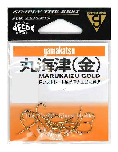 「小鯛鈎」より長くストレートな軸が、刺した活エビをピンと伸ばします。ムシ餌にも好適です。 号数：13入本数：14　