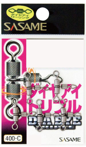 超スムーズ縦横回転！ハリス側ダイヤアイ型。入数：5強度(kg)：27自重（g）：0.94ガン玉相当重量：3B　