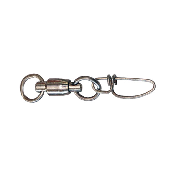 Jackson/ジャクソンBall Bearing Cross-Lock Swivel/クロスロックスイベル #1◆Quantity：10コ入り★Silver 13kg (スイベル強度20kg)