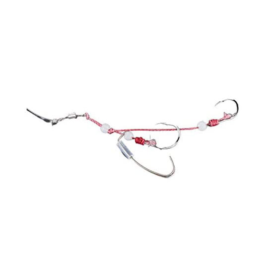 ジャッカル　JACKALLビンビンテンヤ　BINBIN TAIMU　鯛夢　遊動スペアフック◆フック：♯12/10 (2 SET)★「ビンビンテンヤ鯛夢遊動」に標準装備である仕掛けの別売りパーツです。 エサキーパーも付属されています。