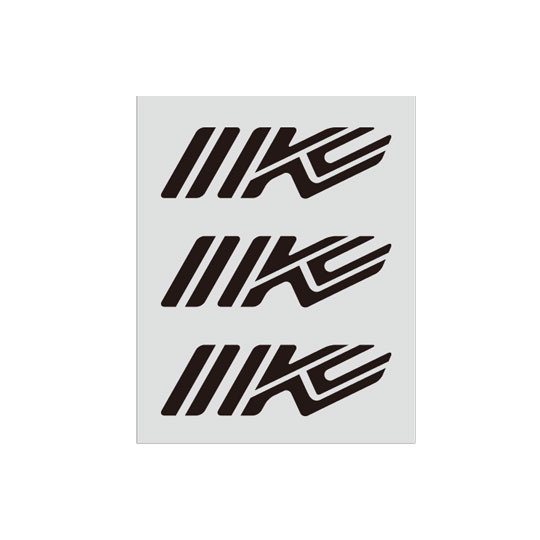 イマカツ/IMAKATSUIKカッティングステッカー/IK Cutting Sticker◆サイズ：S(縦18ミリ　横60ミリ)★文字部分だけが転写される切り抜きロゴステッカー。ボートのウインドシールドやタックルボックス、車のリアガラスなど...