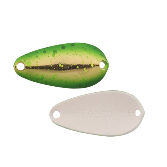 ジャッカルティモン　ティアロ◆ウエイト：1.9g◆サイズ：22mm◆フックサイズ：e-hook＃8◆リングサイズ：＃1★スローからファーストまで幅広いリトリーブキャパシティーを持ったベーシックスプーン「Tearo/ティアロ」。水掴みが良いテ...