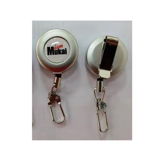ムカイフィッシングピンオンリール単体★MUKAIアクセサリーシリーズに「ピンオンリール」新登場！釣行の祭に意外となくてはならない必須アイテムです。