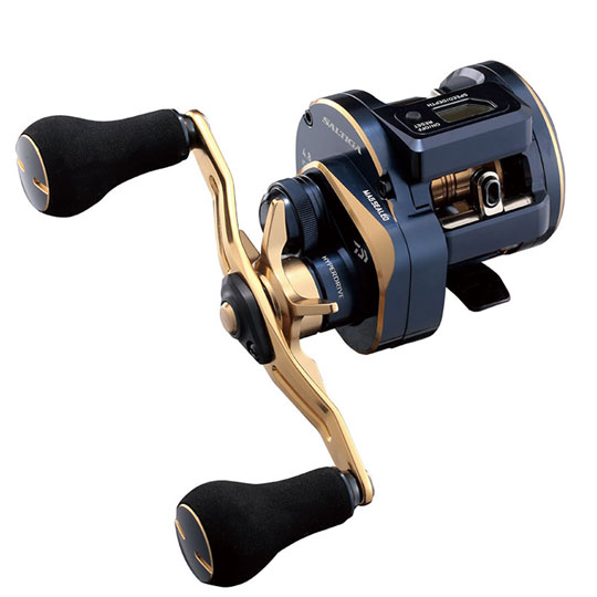 ダイワ21 ソルティガ IC 100P-DH/100PL-DH■巻取り長さ（cm/ハンドル1回転）：54 ■ギア比：4.8 ■自重：300g ■最大ドラグ力：7kg ■標準巻糸量：0.8-500 1-400 1.2-300 1.5-250 ...