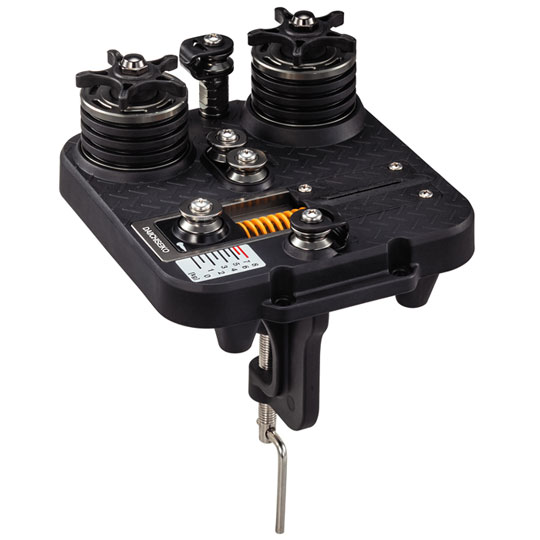 DAIICHISEIKO/第一精工　カチカチテンショナー■サイズ：195mmx185mmx165mm ■重量：1230g ■クランプ最大取り付け幅：43mm ■対応PEライン：3号～ ■実用テンション：約6kg　最大テンション：約8kg ■...