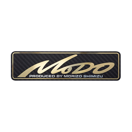 エバーグリーン　モードステッカー■サイズ：W130xH35mm★清水盛三の自信。「Mo-DO」ブランドのラグジュアリーなステッカー。