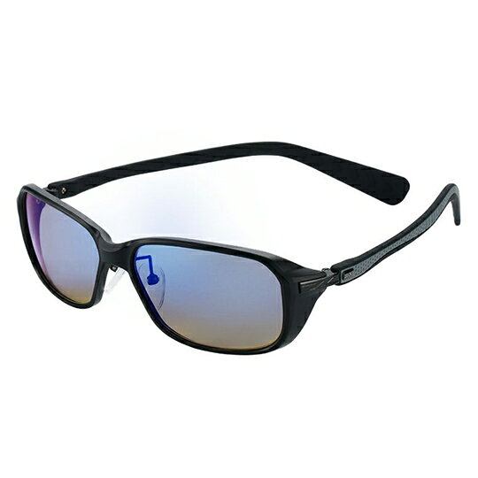 ゼクー　ティーダ 　F-2180 (TVS/BM) マットブラック■FRAME COLOR：マットブラック ■FRAME SIZE：57□16-160（59x38） ■LENS COLOR：トゥルービュースポーツ/ブルーミラー ■LENS ...