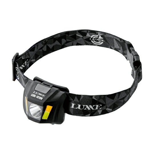 がまかつ　LEHL187 ヘッドライト■サイズ：〈本体〉約D32 x W60 x H46mm ■重　量： 〈本体〉約40g (約74g電池込み) ■使用電：単4形電池x3(お試し用付属) ＊充電式ニッケル水素電池単4形も使用可★シングルボタ...