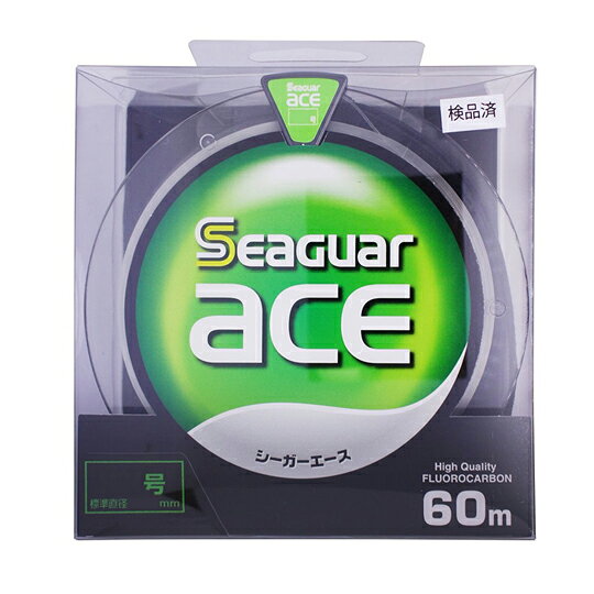 クレハ　シーガーエース 60m 単品 16号■カラー：クリア★タックルボックスに常備したい、強さとしなやかさが絶妙のラインです。 道糸としても使用でき、用途に合わせた巻き長さもラインナップしています。
