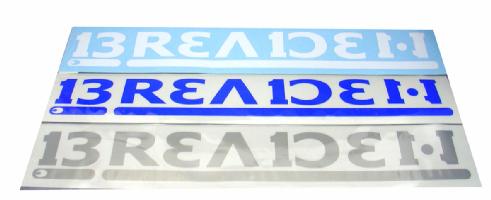 BREADEN/ブリーデンカッティングステッカー　230W◆サイズ：230&times;35mmブリーデンロゴのカッティングステッカーです。　