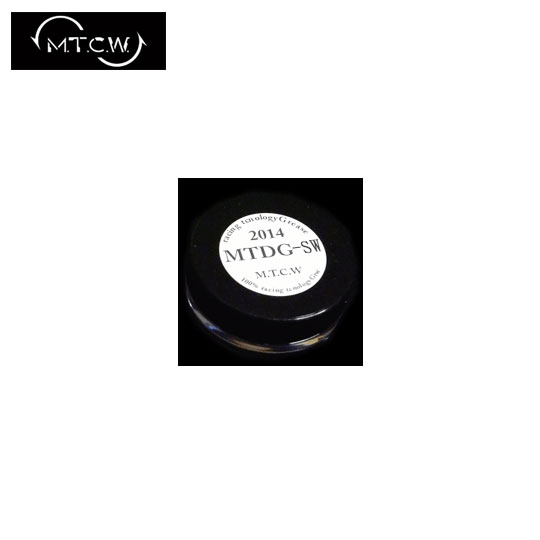 M.T.C.WMTDG-SW◆使用目安番手：オールラウンド◆容量：10ml★熱ダレを防ぐ特殊パウダー配合。業界初、600度まで耐えられるソルトウォーター専用ドラググリスです。グリス粒子をより細かくすることで、少量の使用でも効果を発揮し、これ...