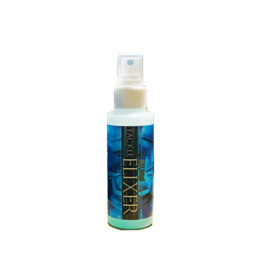INX label/インクスレーベル　TACKLE ELIXER/タックルエリクサー　100ml　◆内容量：100ml◆付属品：スポンジ付き★新発想、新機能のタックルメンテナンススプレー 従来のメンテナンススプレーには無い、高機能電解水＋特...