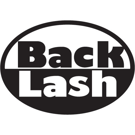 BACKLASH/バックラッシュオリジナルロゴステッカー 70サイズサイズ：&nbsp;縦50mm&times;横70mmバックラッシュのオリジナルロゴステッカーです。タックルボックスはもちろん、車や窓など屋外にも貼れるステッカーです。　