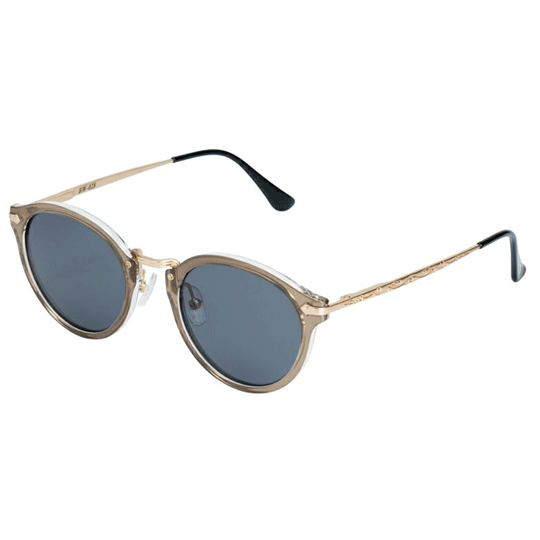 バニーウォークBW-0281F　アッシュベージュ　■FRAME COLOR：アッシュベージュ ■FRAME MATERIAL：ナイロン＆ステンレス■SIZE：Medium ■LENS COLOR：SMOKE　■LENS MATERIAL：T...