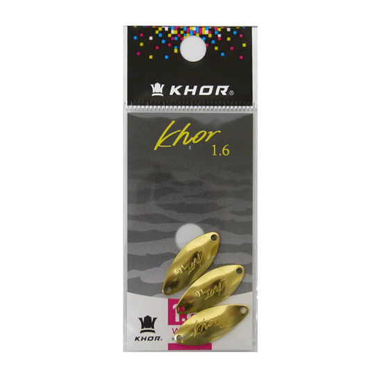 コール/KHORコール khor　1.6g　真鍮ブランクス　3枚入　■入数：3 ■カラー：無垢、銀メッキコール1.6は「操作する楽しみ」をコンセプトに開発されました。 巻取りスピードの速度域の広さ、泳層操作だけでなくイレギュラーを表現した際...
