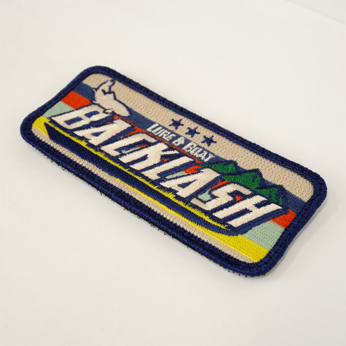 BACKLASHTHREE STARS ワッペン&nbsp;サイズ：横10cm、縦4.5cm　 ワッペンの裏側はマジックテープオスの加工となっております。 マジックテープのメス側に脱着してお楽しみください。 &nbsp; デザインはオールド...