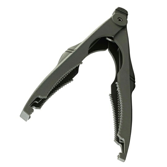 シマノライトフィッシュグリップミニ　CT-980R■全長：150mm■素材：ガラス強化ナイロン魚体を挟むだけでなく、つかむこともできる。進化したフィッシュグリップ。
