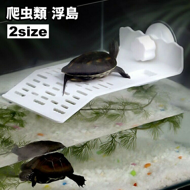 水槽に吸盤で固定し取り付けするタイプの爬虫類用の浮島です。カメやトカゲなどのペット達が、休んだり日向ぼっこしたりできます♪※大きいサイズも販売中です。【pet-90941-1】で検索してください。 【サイズについて】画像をご参照ください。 ...