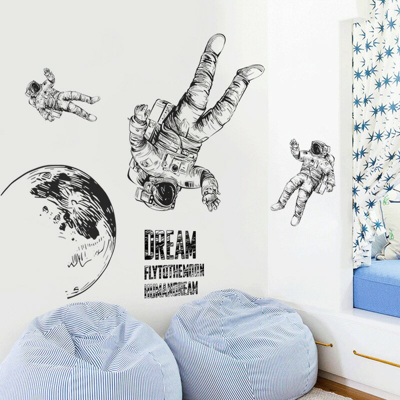 宇宙が描かれたウォールステッカーです。 【サイズについて】画像をご参照ください。 【カラーについて】生産ロットにより柄の出方や色の濃淡が多少異なる場合がございます。お使いのモニターや撮影時の光の加減などにより画像と実際の商品のカラーが若干異...