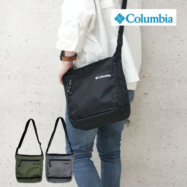 ▼楽天キャンペーン▼ ・Columbia（コロンビア） コロンビア ショルダーバッグ Columbia メンズ レディース 斜めがけバッグ ブランド ショルダー バッグ 斜めがけ 大人 軽量 軽い かっこいい 横型 ブラック B5 撥水 B...