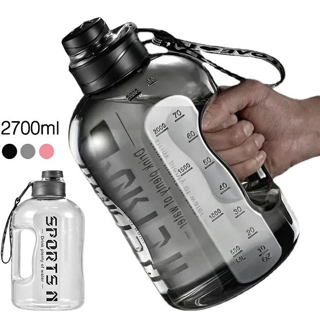 素材/材質 PP+PC 耐冷耐熱：-5℃~80℃ サイズ/寸法 2700ml その他商品説明 そのまま飲める直飲みタイプ スポーツ時などの水分補給に最適 部活、スポーツ、外での営業仕事や移動が多い方にもおすすめ。 製造元：中国 納期 商品ペ...