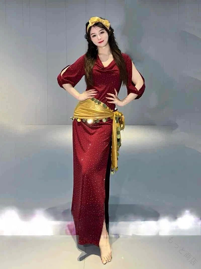 【原産国／製造国: 中国】 .バラディドレスはバラ柄 ワンピース ドレス レディース 花柄 ドレス フォーマル パーティー 結婚式 二次会 食事会 春 夏 秋 冬 シフォン素材 フリル 袖あり ロング丈 透け感 上品 高級感 おしゃれ かわ...