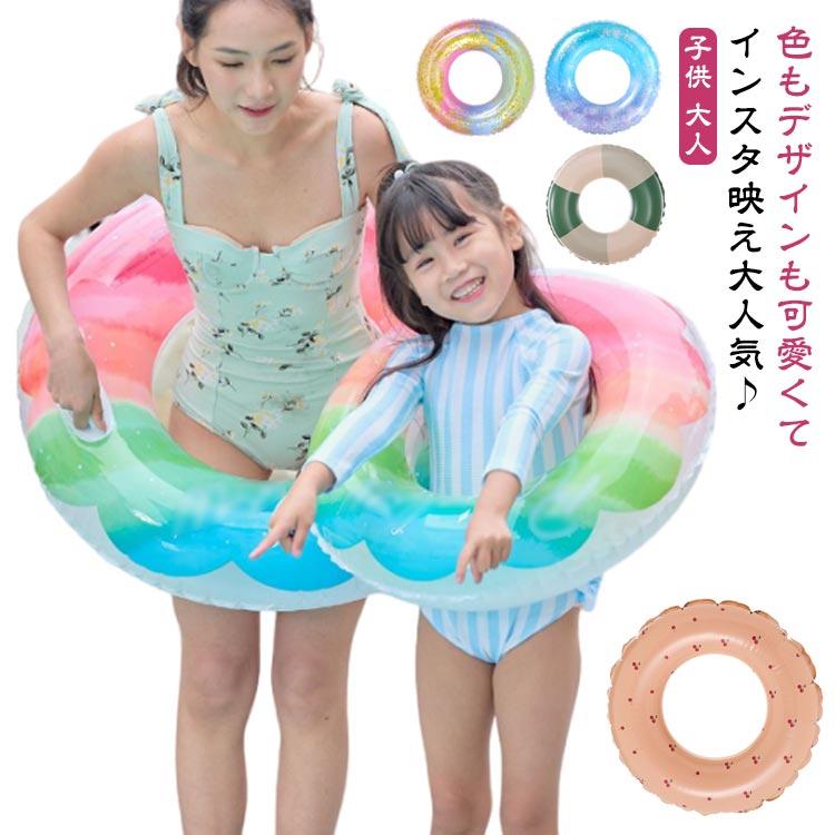 【60#】外径約53cm（空気入れ前）、内径約18cm（空気入れ前）、外径約50cm（空気入れ後）、内径約22cm（空気入れ後） おすすめ年齢2-4歳 おすすめ体重10-25kg【70#】外径約63cm（空気入れ前）、内径約21cm（空気入...
