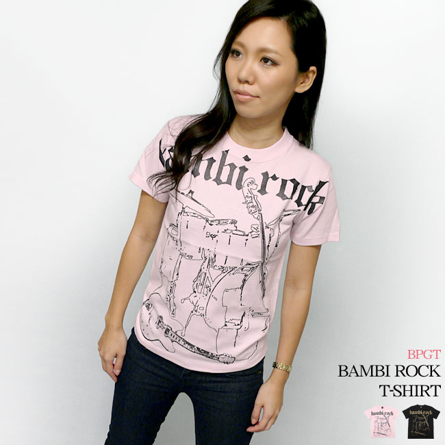 &nbsp; [ メンズ レディース 男女兼用 アイテム ] ストレートな、バンビロック Tシャツ！ 今回は、Tシャツで製作しました♪ しっかりとしたボディーのTシャツなのでガンガン洗ってもOK!!　ヘビロテでガンガン愛用してくださいね☆ ...