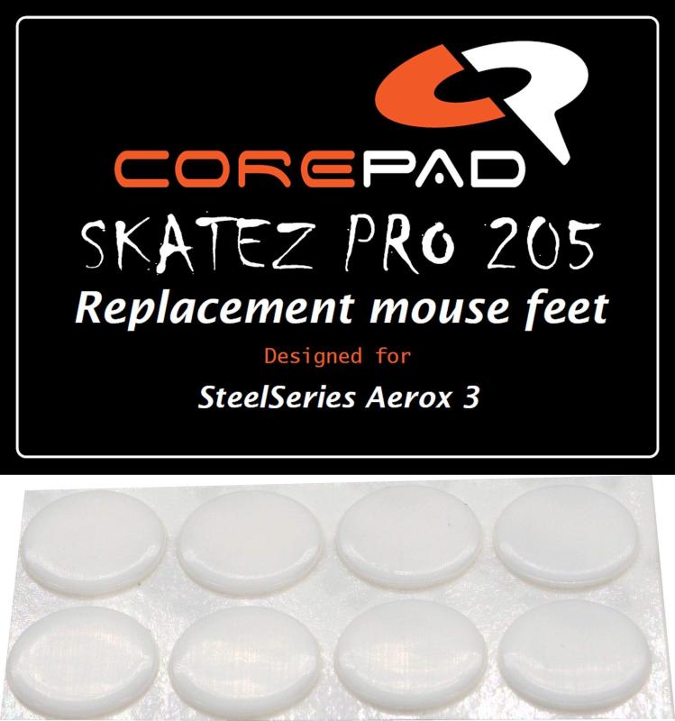 Corepad Skatez マウスソール SteelSeries Aerox 3 Wired / Aerox 3 Wireless 2set対応マウス：Aerox 3 Wired 2020 Edition Aerox 3 Wireless...