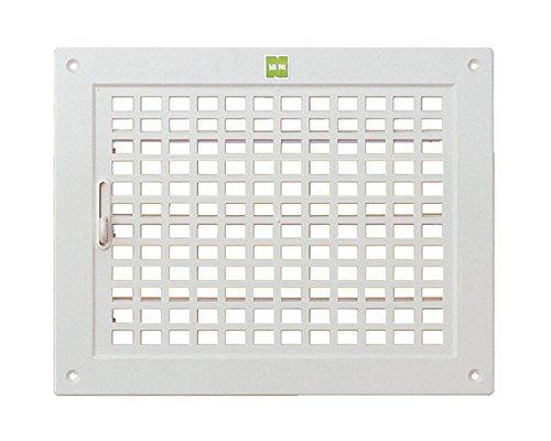 新協和 角型レジスター SPRN-100×150 シルバーホワイト