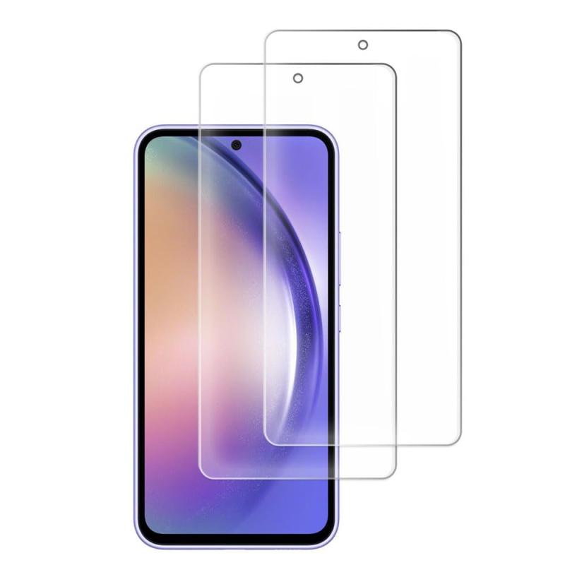 For Galaxy A54 5G ガラスフイルム SC-53D docomo/ SCG21 au フイルム 【2枚セッ】強化ガラス 保護フィルム 日本旭硝子素材AGC 硬度9H 気泡ゼロ 飛散防止 高感度 高透過率 衝撃吸収 指紋防止 貼...