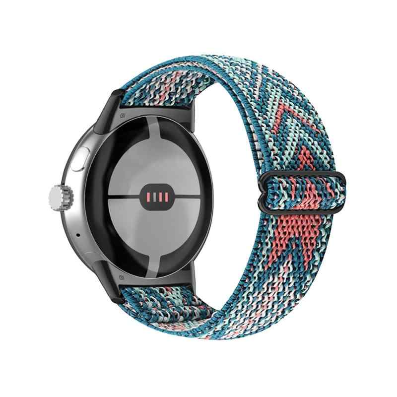 [AiMaoo] バンド Google Pixel Watch 2 / Google Pixel Watch 対応 交換バンド ナイロン スポーツバンド 柔らかい ストラップ サイズ調節可能 ストラップ 速乾性 伸縮性 交換バンド Goog...