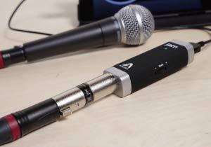 Apogee XLR to 1/4″ Mono adapter for JAM