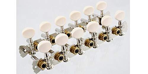 ALLPARTS (オールパーツ) 12弦用ペグ TK-0798-001 12 String Keys12弦用ペグL6R6ブッシュは付属しません。商品画像には使用イメージ等が含まれます。商品説明に明記するもの以外は付属しませんのでご注意ください。