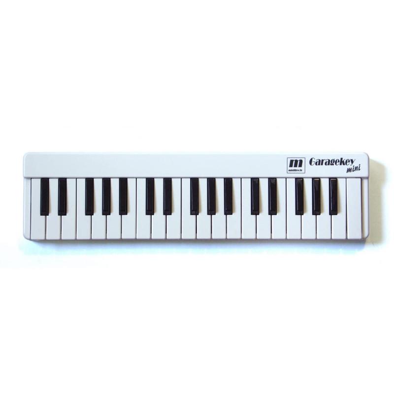 MIDITECH garagekey mini37 ミニ37鍵MIDIキーボード ホワイト・通常電源が入るとC2-C5の音階に設定されます。・リアパネルのオクターブ アップ・ダウン ボタンによりオクターブを変更できます。赤いLED表示します...