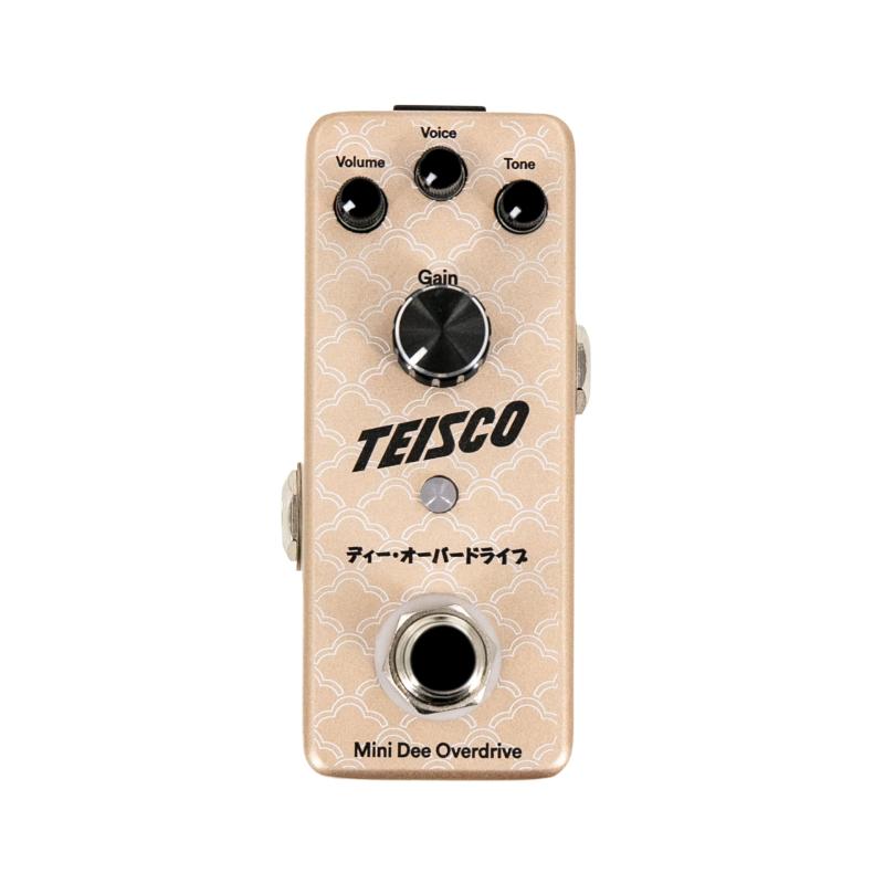Teisco Mini Dee Overdrive Pedal オーバードライブControls: Volume, Gain, Tone, VoicePower: Standard 9V DC with 2.1mm center-negat...