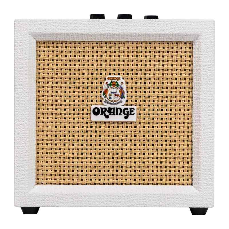 Orange Crush MINI LTD White ミニギターアンプFeatures ： Guitar Lead Activated Power On, Integrated Tuner, 3.5mm Headphone Jack, 8...