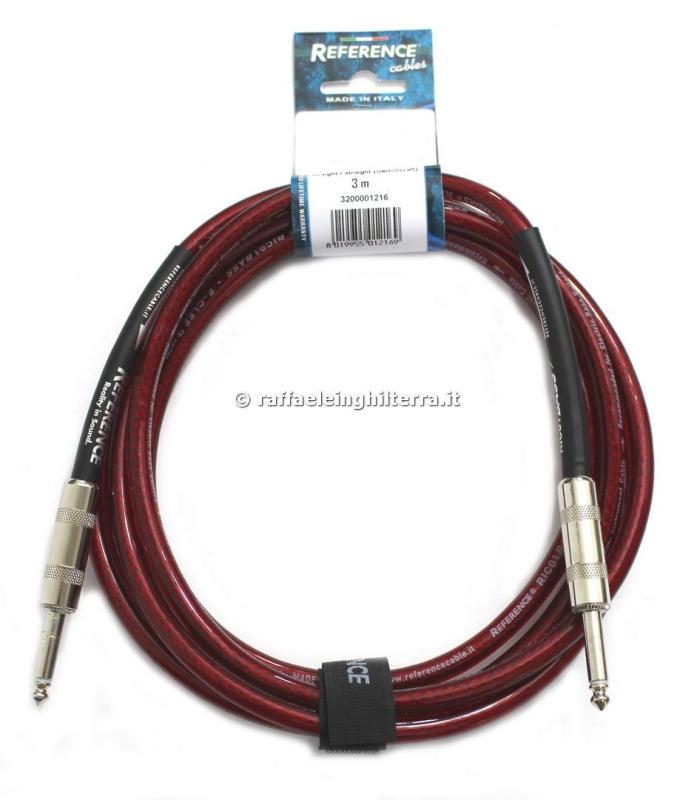 Reference Cables RIC01BASS-RED ストレートーストレート 3mベースギター本来の音をアンプに伝え再現したい全てのベースプレイヤーに推奨します。ベースアンプからの出音は、重心の低いローの効いたベースサウンドを奏でま...