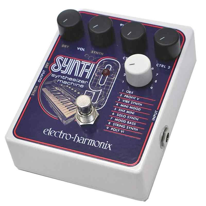 Electro-Harmonix SYNTH9 シンセサイザー [並行輸入品]数々のビンテージシンセサイザーの名器をエミュレートした9つのプリセット。特別な改造やMIDIなどのピックアップは不要。SYNTH9 を B9、C9、KEY9、ME...